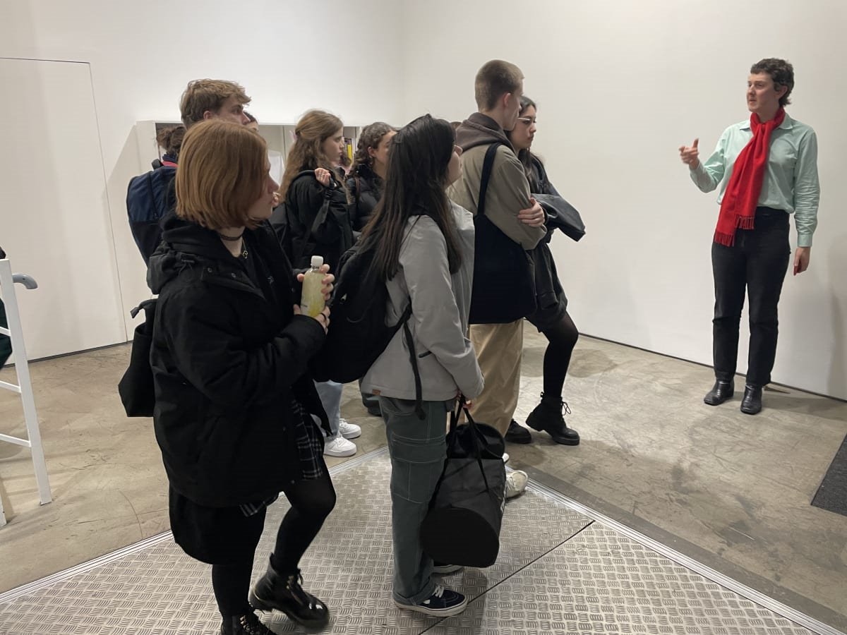 Art Students visit the Sadie Coles Gallery | News | Alleyn's School