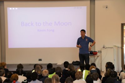 'Back to the Moon' - talk by Professor Kevin Fong | News | Alleyn's School