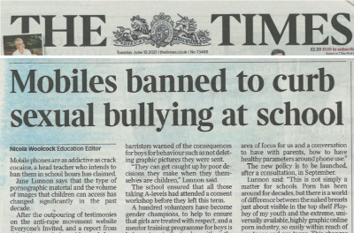 The Times: Nicola Woolcock Interviews Jane Lunnon on Mobile Phone Use ...